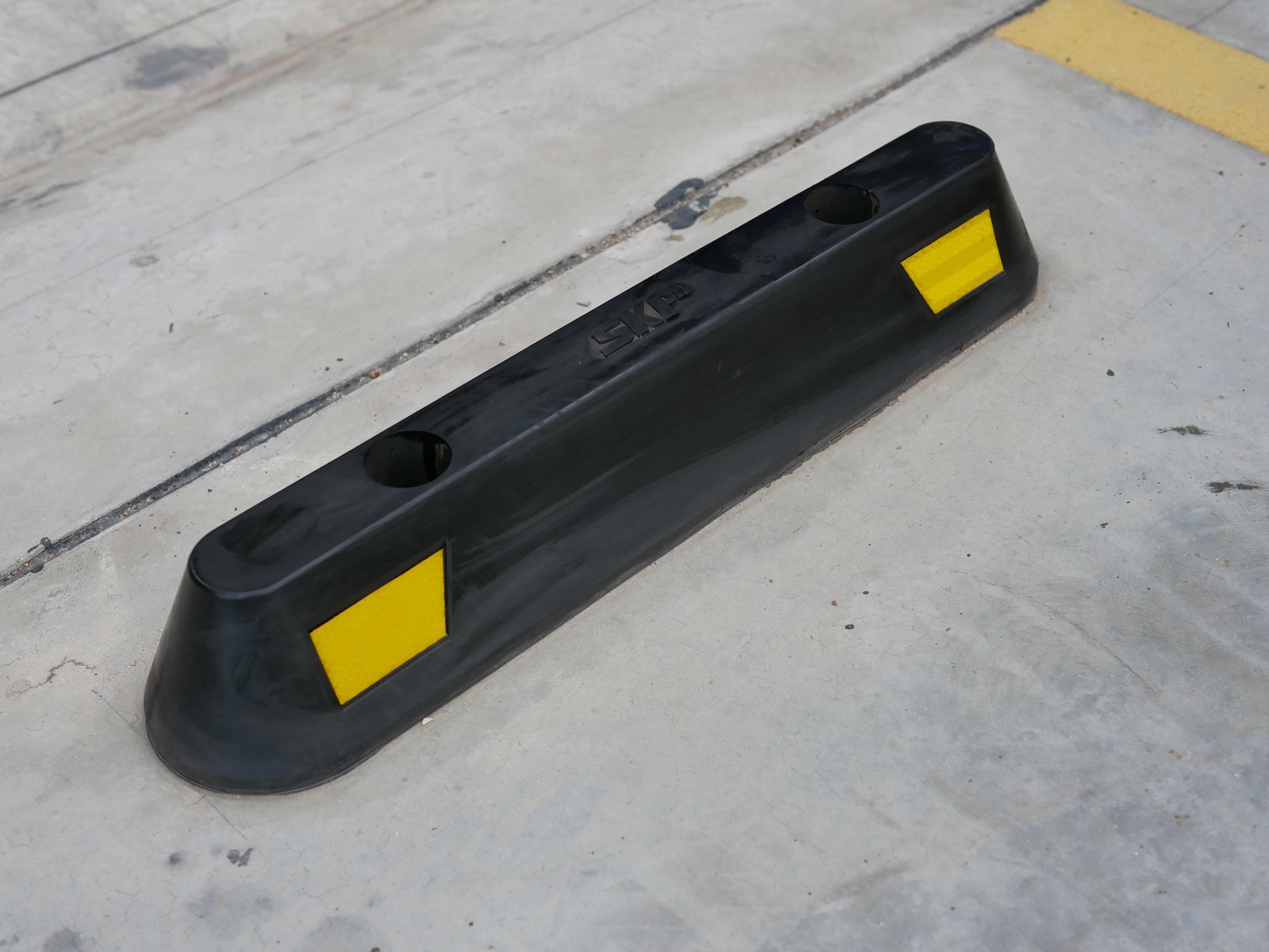 Rubber Wheel Stopper | S.K.Polymer "The Leader of Rubber Products"